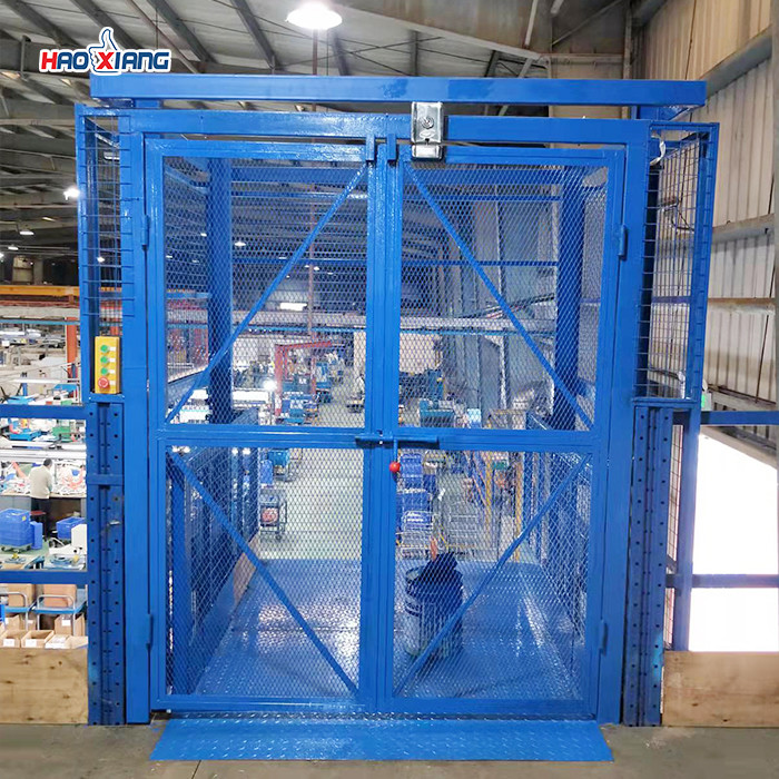 Outdoor Steel Freight Platform Lift 20000kg Large Freight Elevator