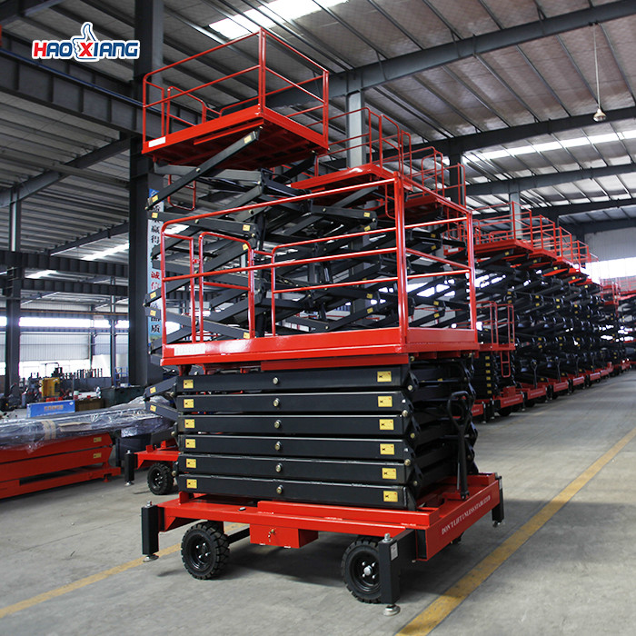 660lbs Motorized Scissor Lift Table Steel Electric Platform Lift Table